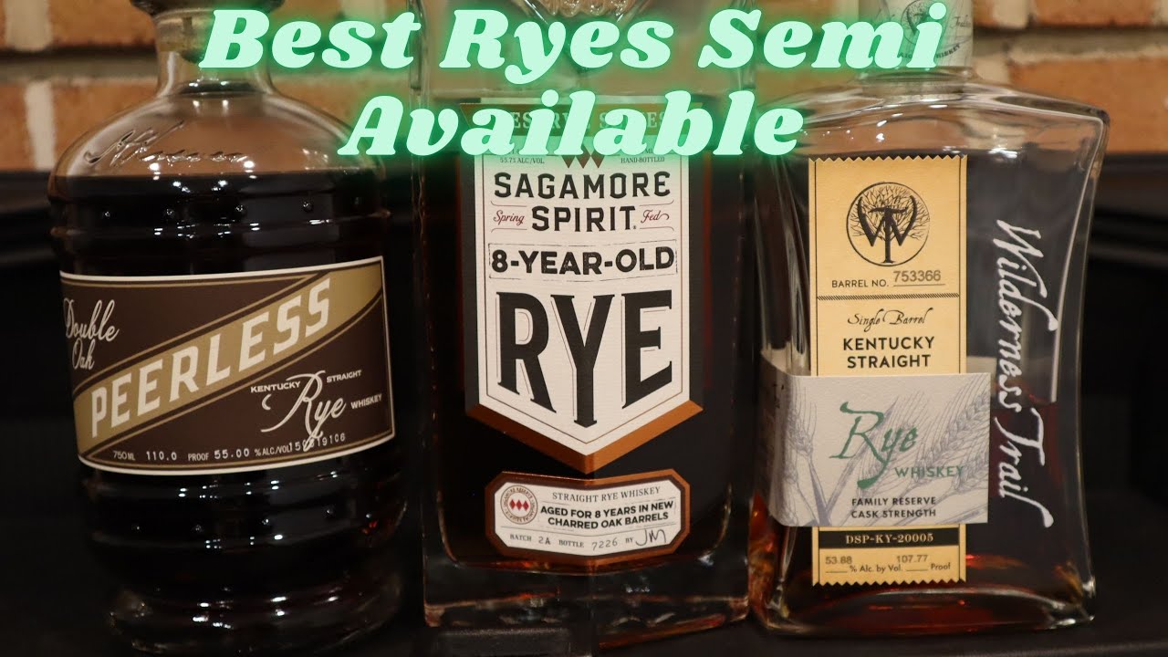 Best Ryes I'm Drinking Now - YouTube