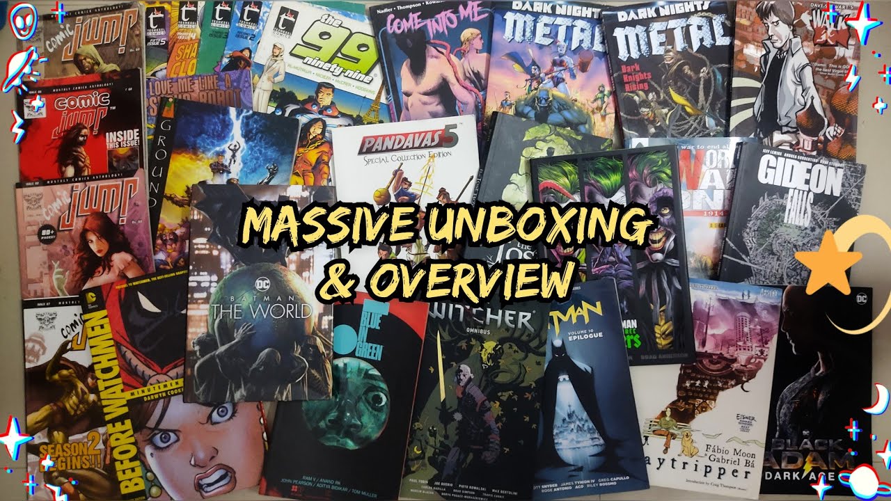 Huge Comics Haul! | Massive Unboxing & Overview 😱 - YouTube
