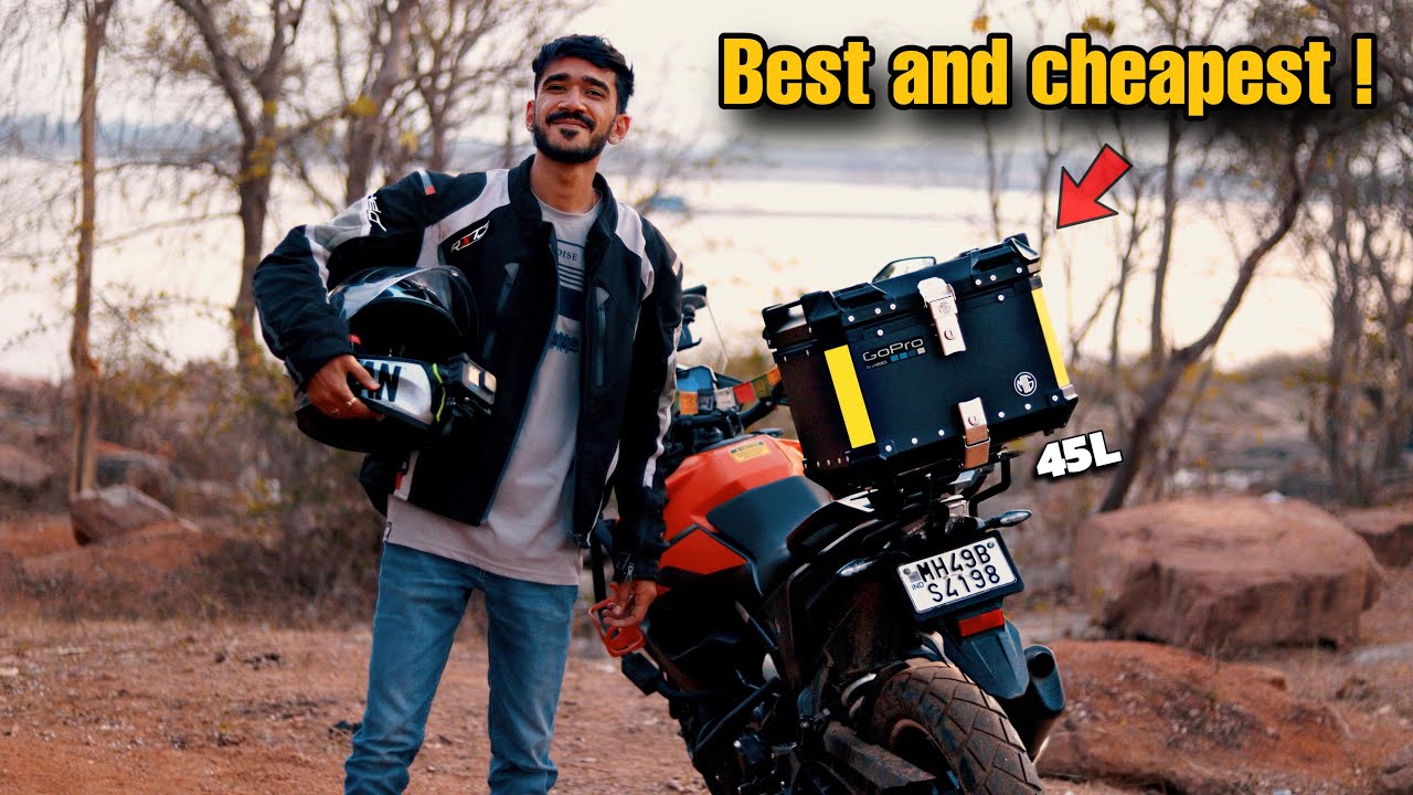 Best Top Box For KTM ADV 390 | Cheapest top box for bike’s | Ktm ...