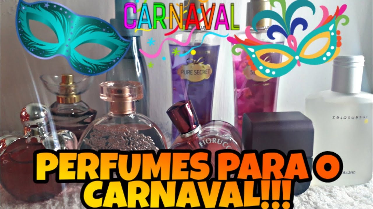 PERFUMES PARA O CARNAVAL!! - YouTube