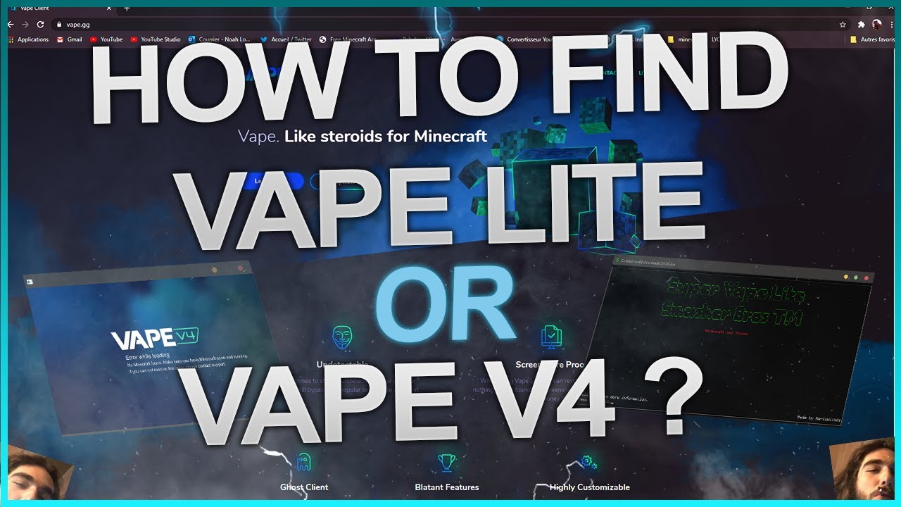 HOW TO FIND VAPE LITE AND VAPE V4 IN 30S ??? - YouTube