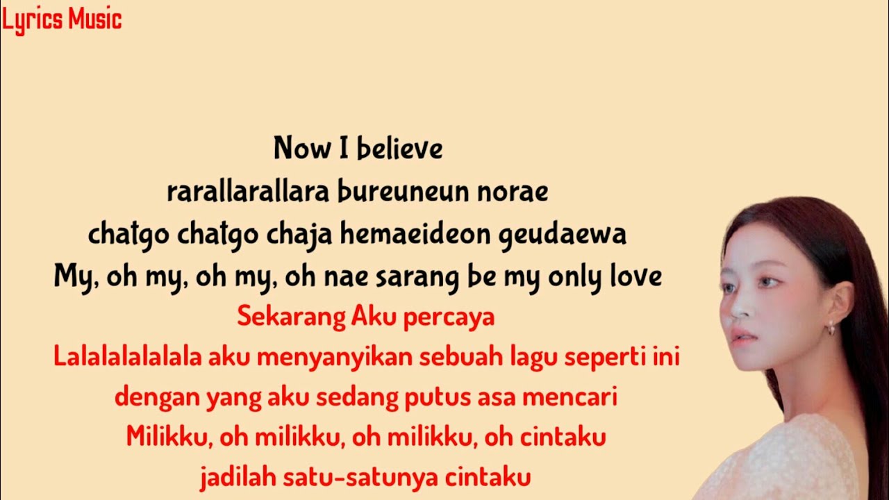 'ONLY' - LeeHi Lyrics | Lirik Terjemahan Indonesia - YouTube Music