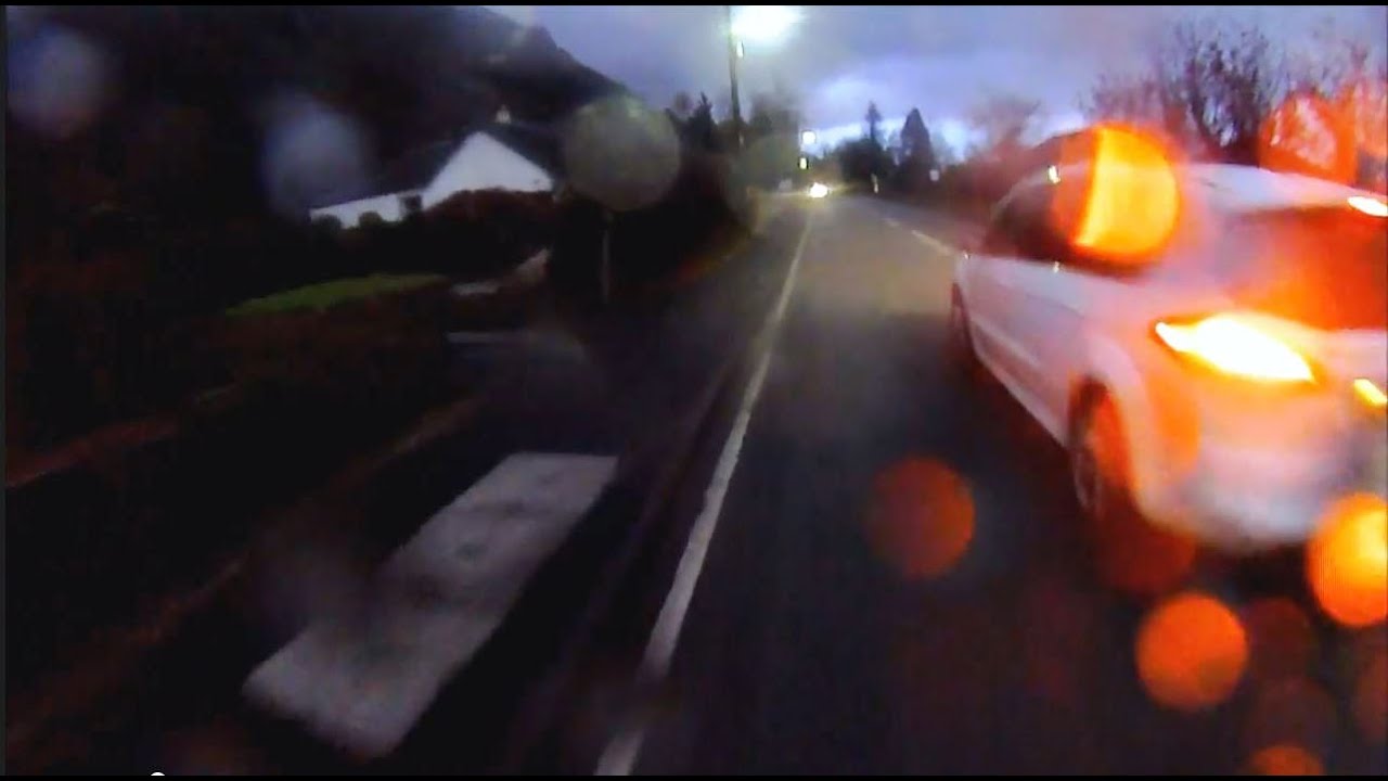 Trudi Todd Flowers Blairlogie Vehicle Threatens Female Cyclist - YouTube