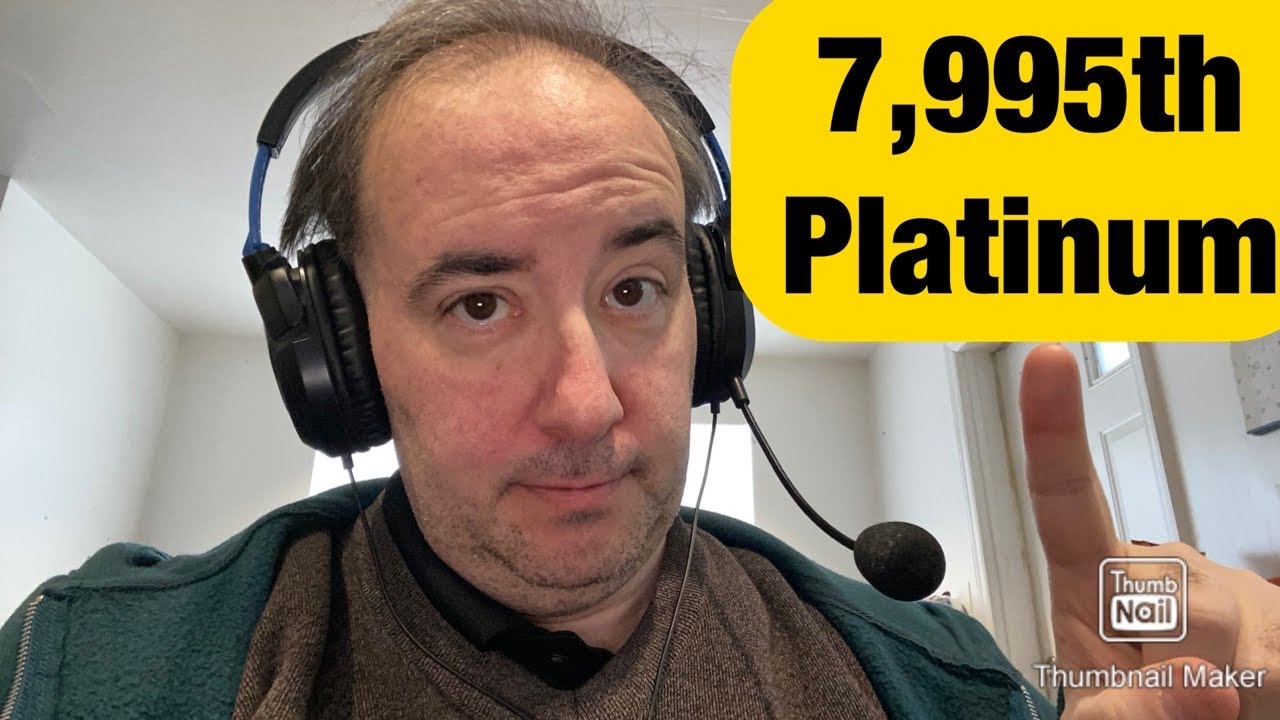 7,995th PlayStation Platinum Trophy! - YouTube