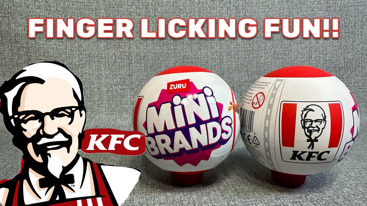 KFC MINI BRANDS OPENING!! A LEGENDARY HIT!! - YouTube
