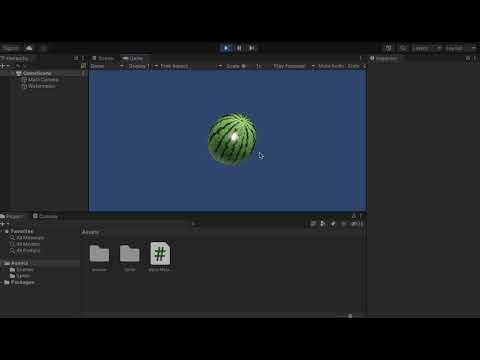 #3 How to attach C# Script to your GameObject in Unity , for absolute beginners. - YouTube