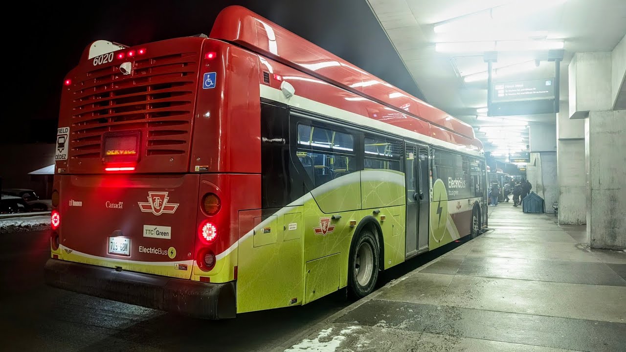 TTC Newflyer XE40 NG 6020 On Route 36 Finch West - YouTube
