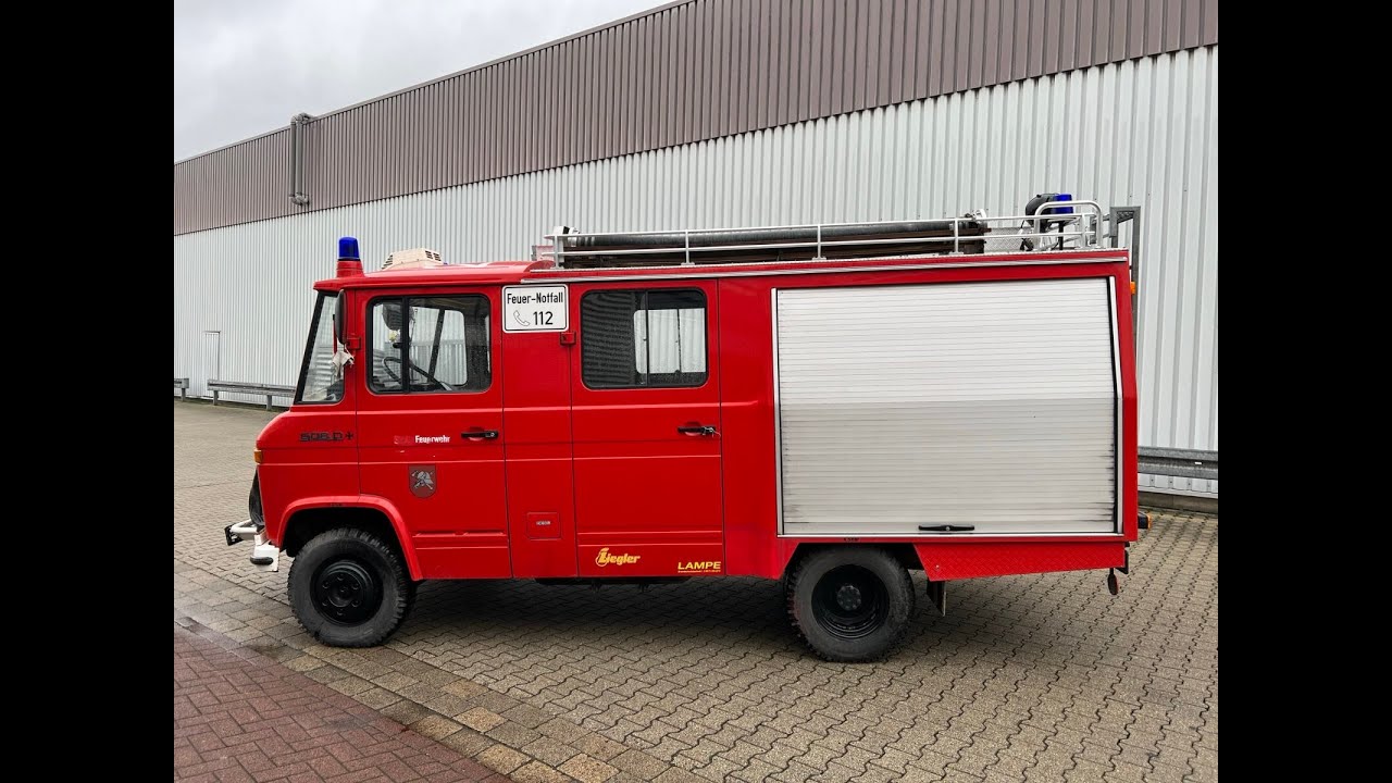 DAIMLER-BENZ - 608 D 4x2 Doka, LF8 - YouTube