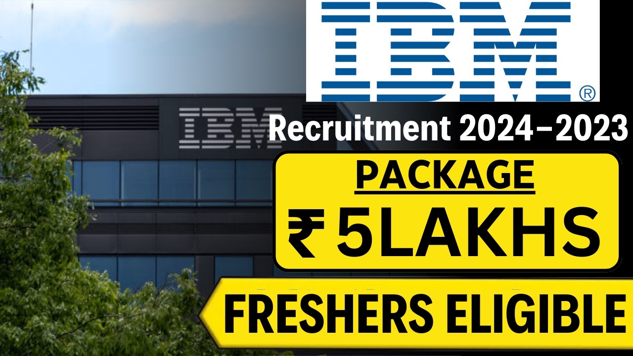 IBM Recruitment 2024 | Job Vacancy 2024 | Job Vacancy 2023 | IBM ...