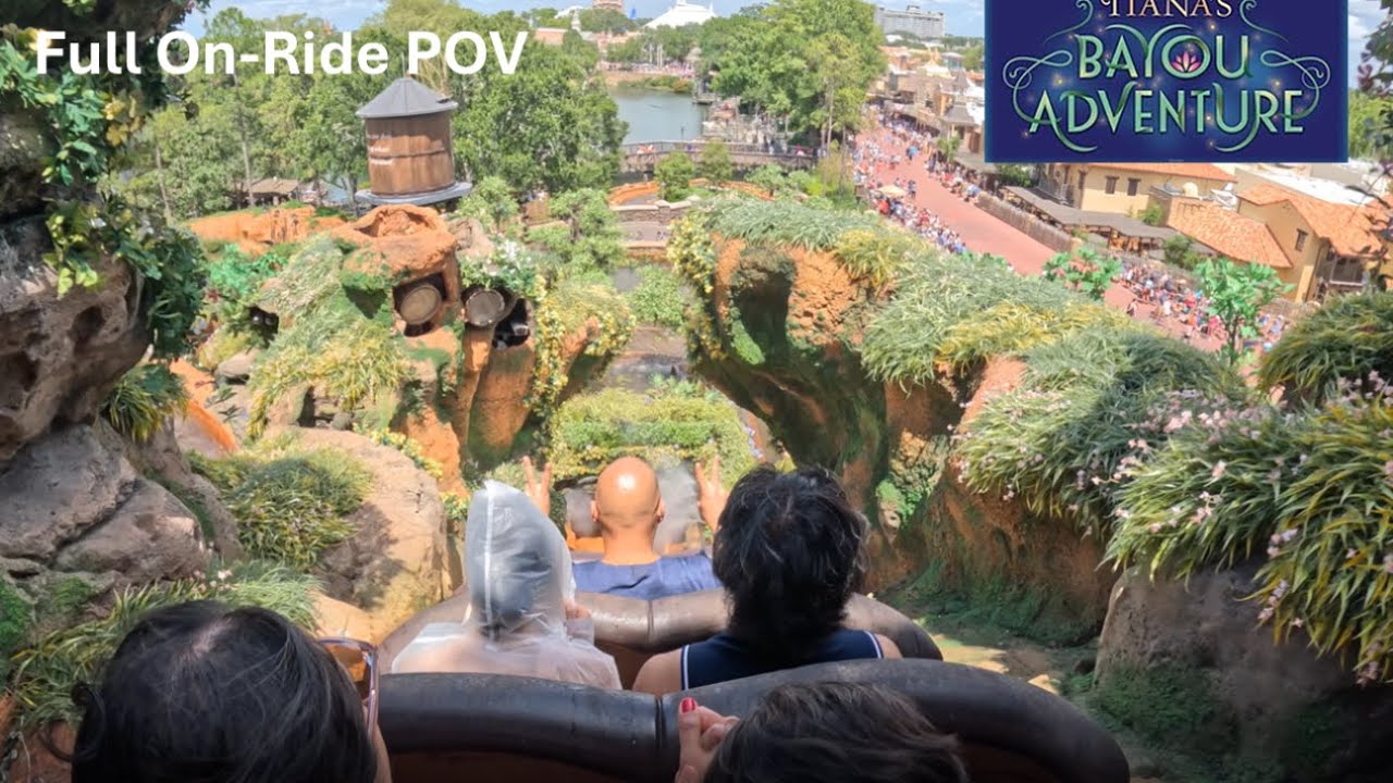 Tiana's Bayou Adventure at Disney's Magic Kingdom - Full On-Ride POV ...
