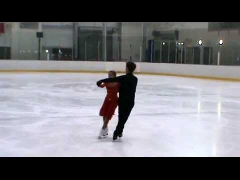 VIENNESE WALTZ - Haley Ice Dance Figure Skating Test - YouTube