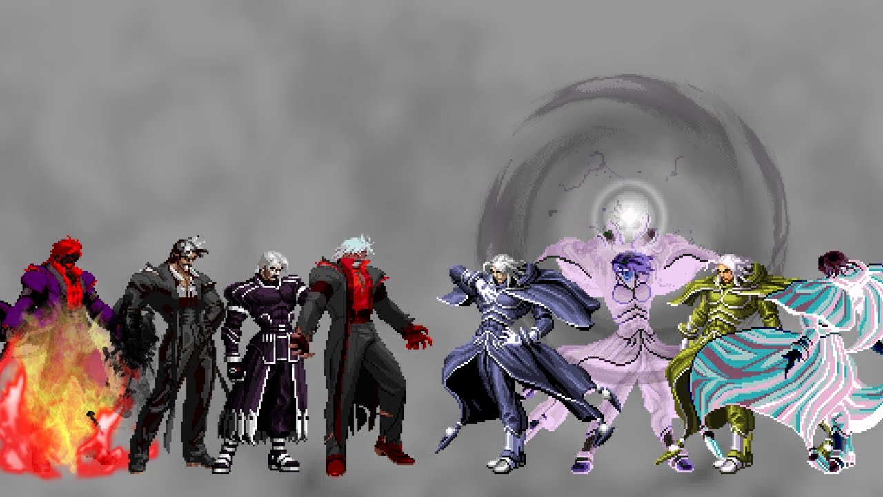 Legend God Rugal Team vs Ult-Igniz V2.5 Team | KOF MUGEN - YouTube