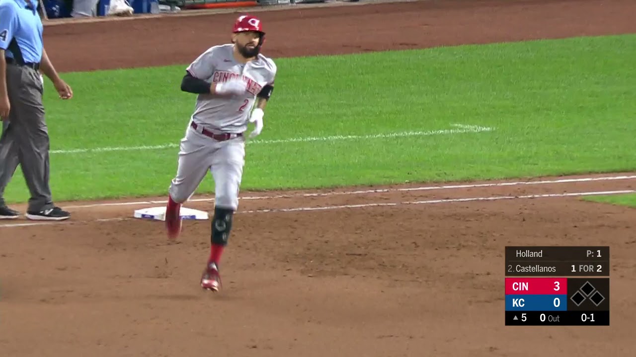 As There's a Drive Into Deep Left Field By Castellanos - YouTube