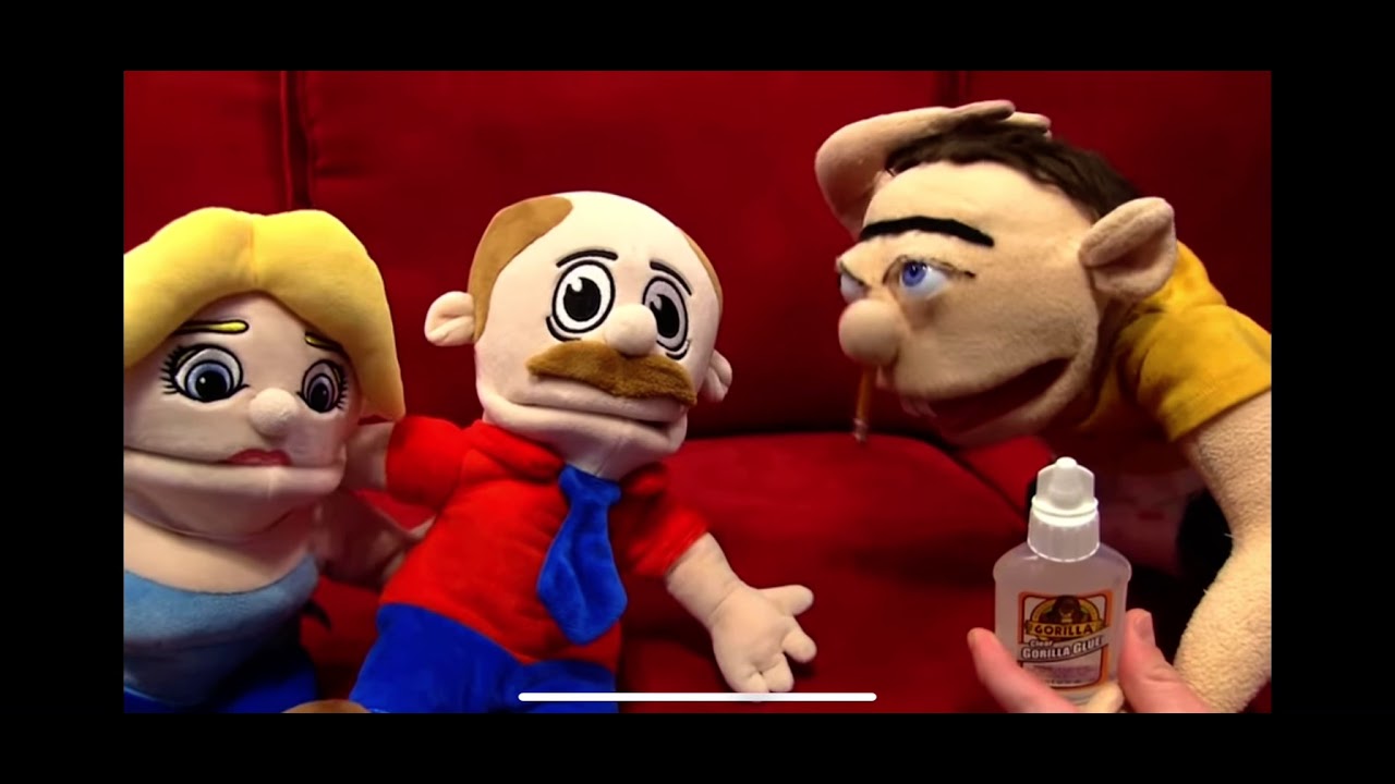 SML movie: rich brooklyn guy - Jeffy puts gorilla glue in his hair ...