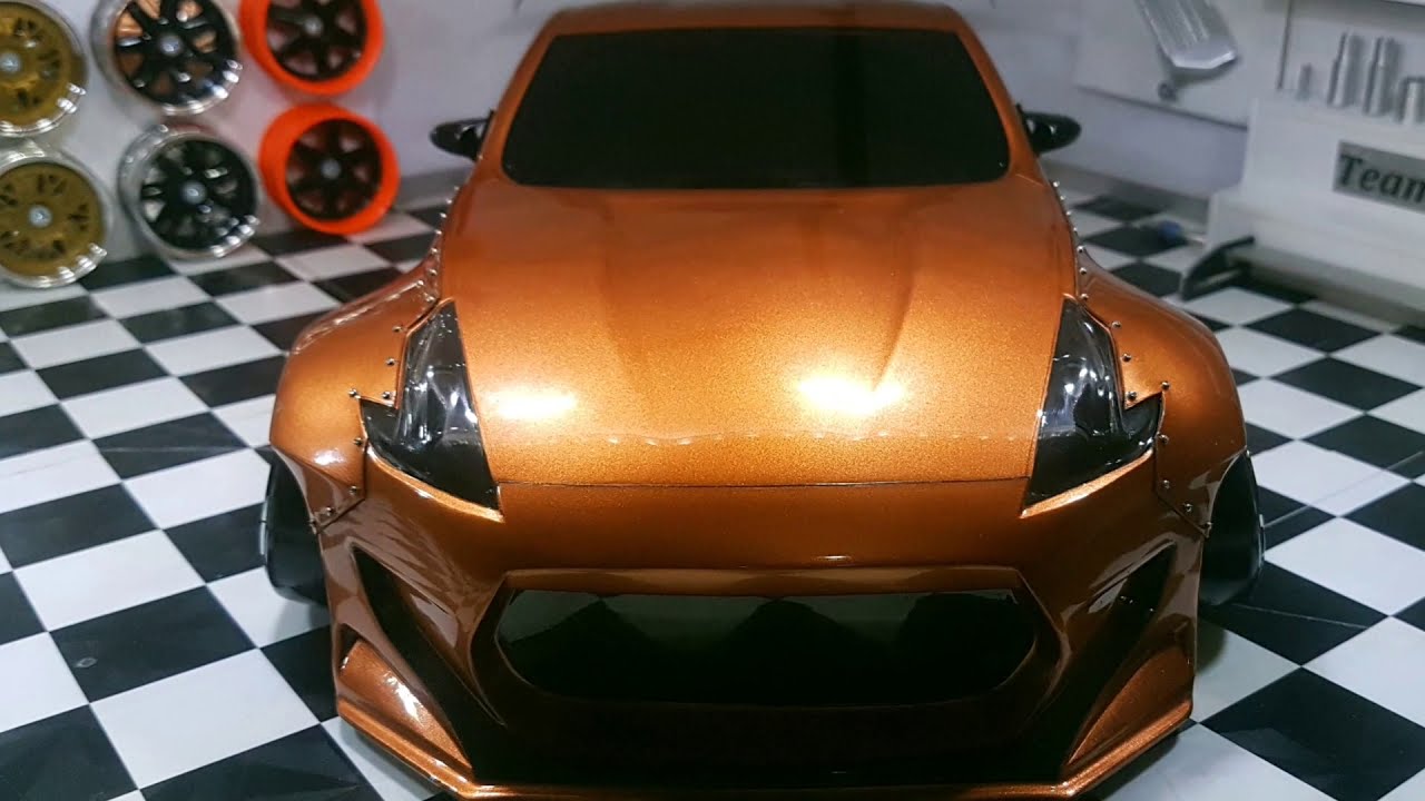 Nissan 370z Rc Body Kit - YouTube