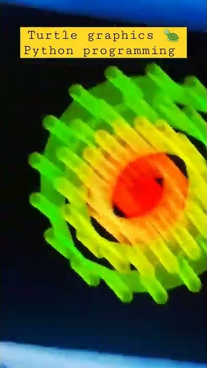 Turtle Graphics Python Programming 🐢 Short Python Pythonprogramming Youtube 