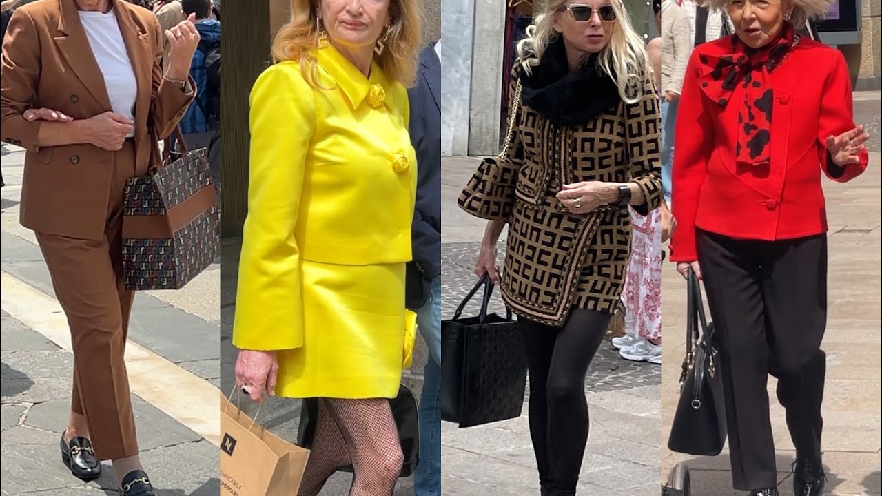 UNIQUE CLASSIC LOOKS OF MILAN MAY 2024 | HOW TO DRESS ELEGANT LIKE ...