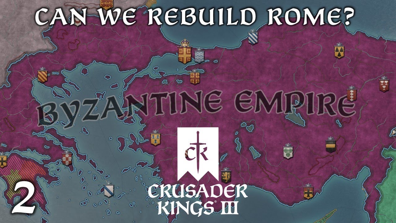 Rebuilding the Roman Empire - Crusader Kings III - YouTube