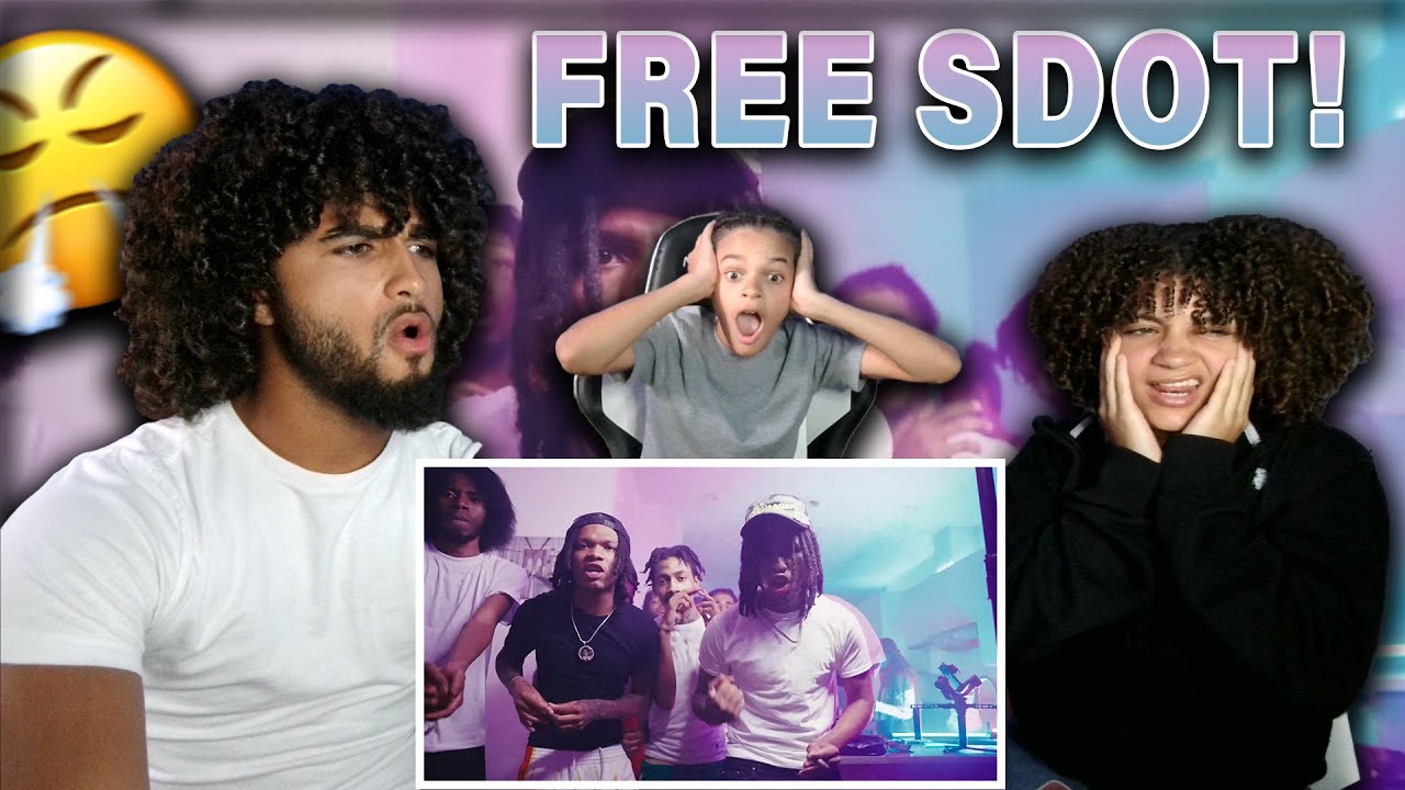 LIL SIS REACTS TO SDOT GO! 🔥 Sdot Go - Free G (Official Music Video ...