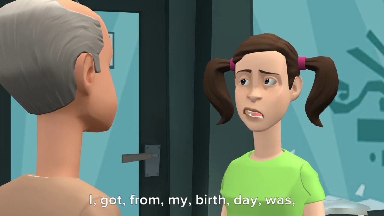 Franny makes the yellow car crash and gets grounded - YouTube