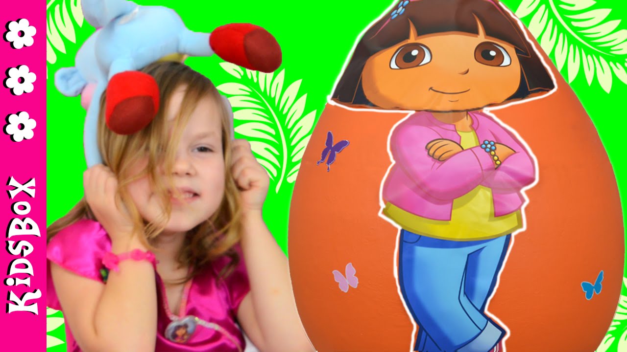 DORA GIANT EGG - Dora the Explorer, Dora and Friends World's Biggest ...