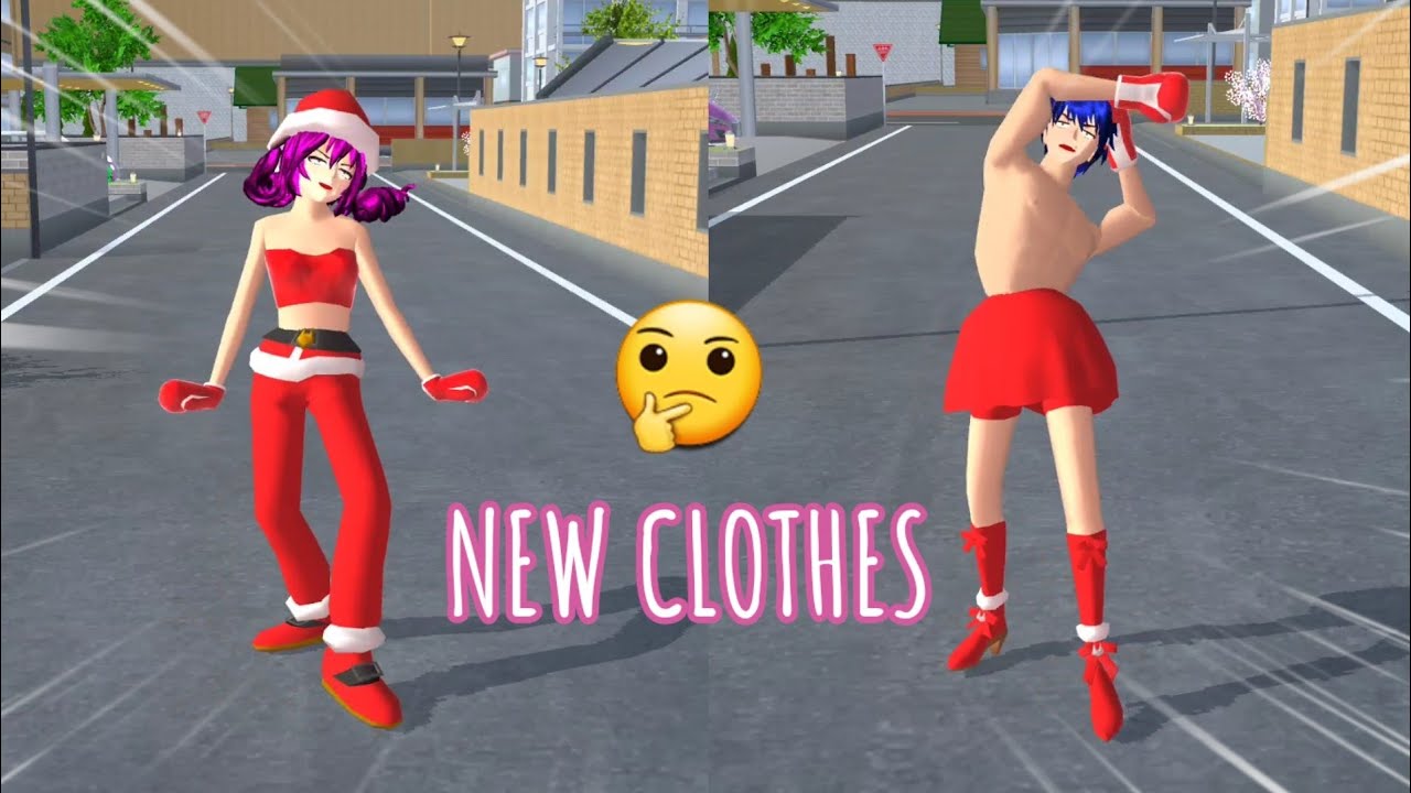 NEW CLOTHES FOR BOY AND GIRL | SAKURA SCHOOL SIMULATOR - YouTube