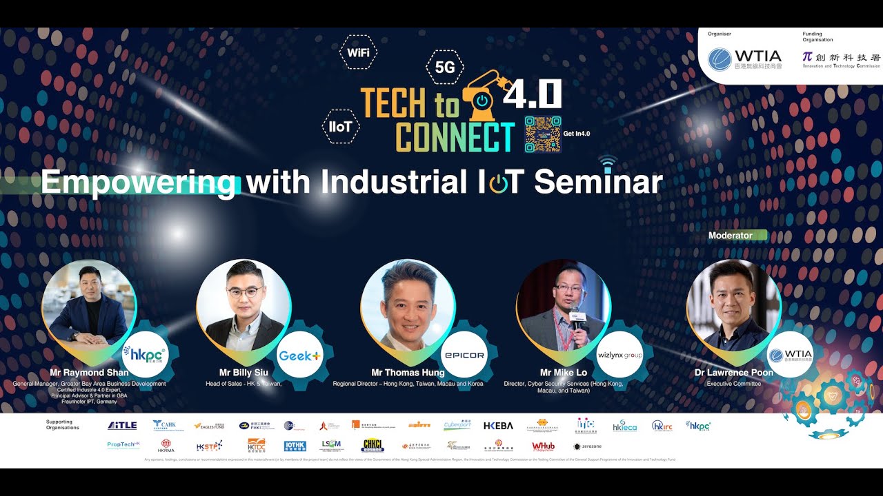 TECH TO CONNECT 4.0: Empowering with Industrial IoT (IIoT) Seminar - YouTube