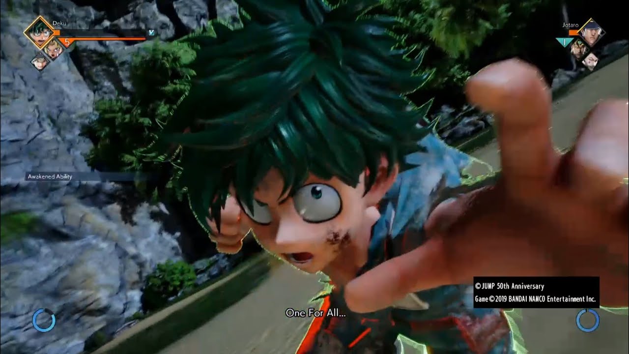 Midoriya Izuku a.k.a Deku Jump Force Gameplay : All Ultimate Attacks ...