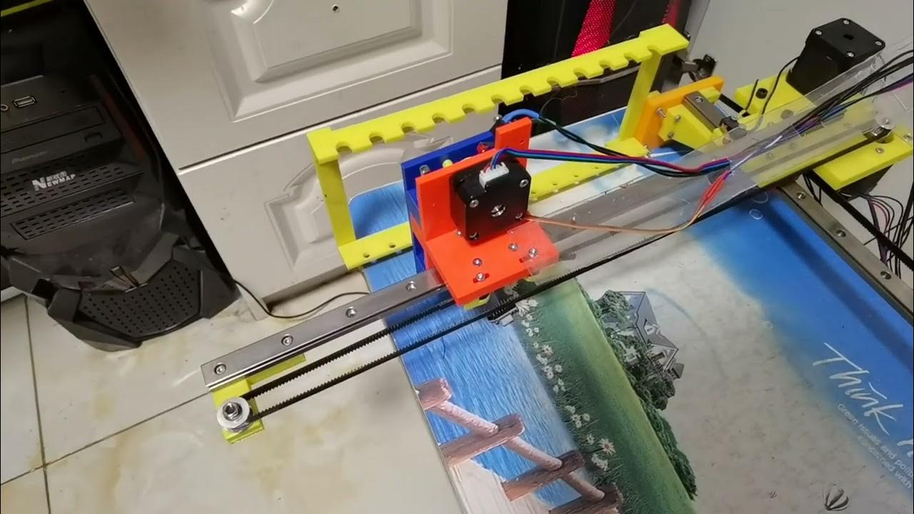 DIY Pen Plotter with Automatic Tool Changer | CNC Drawing Machine - YouTube