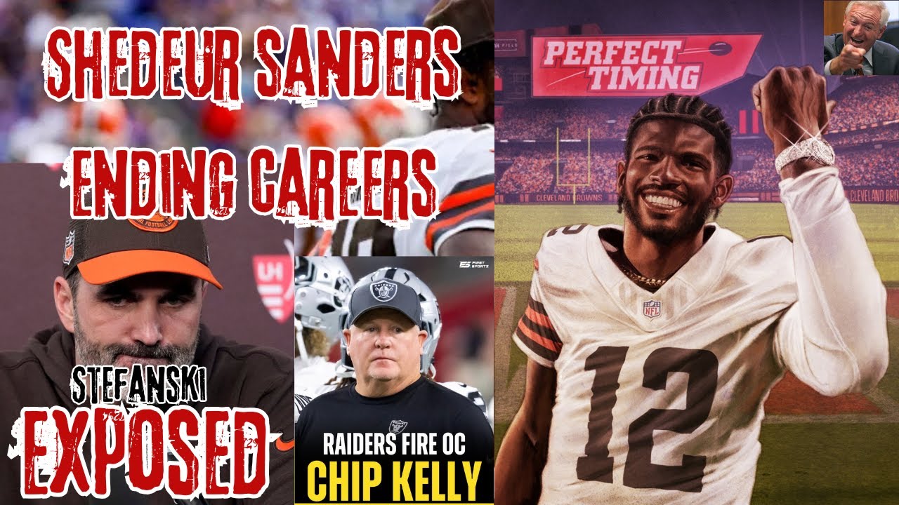 “SHEDEUR SANDERS ENDED CHIP KELLY’S JOB INTERVIEW & THE BROWNS LOOK ...