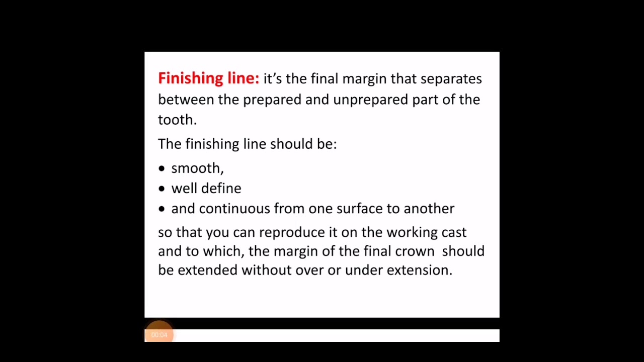 Crown and bridge finish line - YouTube