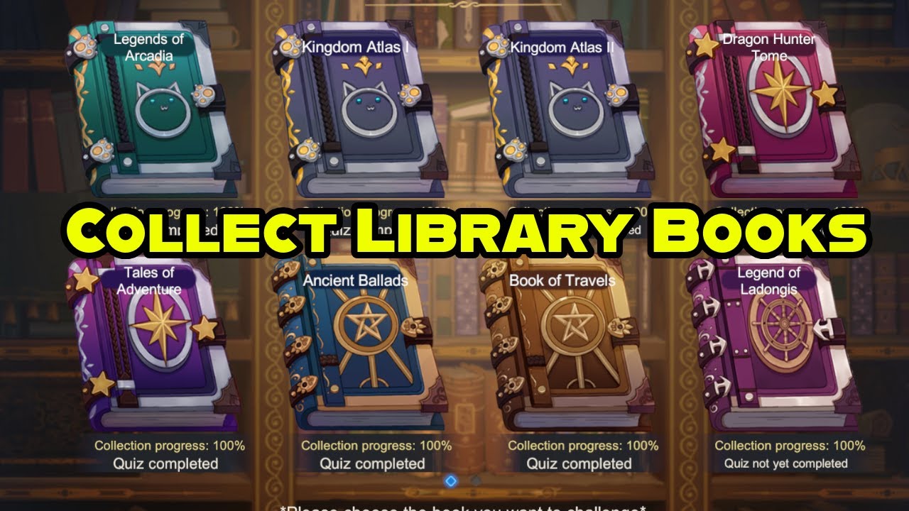 Draconia Saga - Ultimate Guide to Collecting Library Books - YouTube