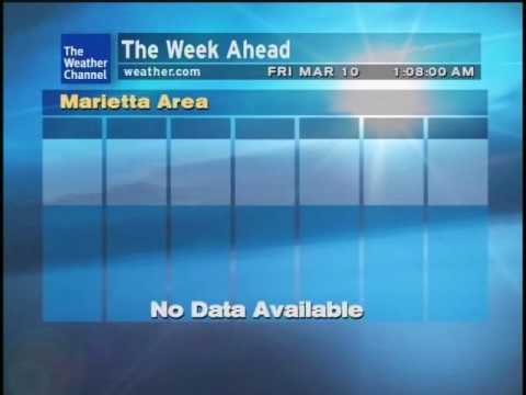 24 Hour Forecast Test on the WeatherSTAR XL - YouTube