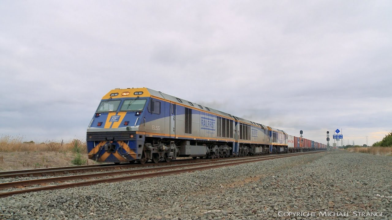 7922V SCT / SBR Container Train With EL Class Diesel Locomotives (12/4 ...