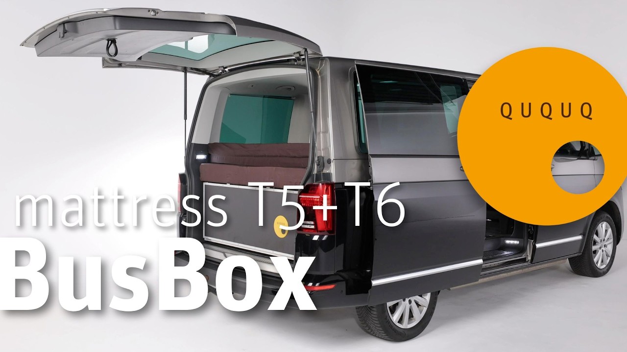 BB04 | QUQUQ BusBox mattress VW T5/T6 | Camping box solution for your ...