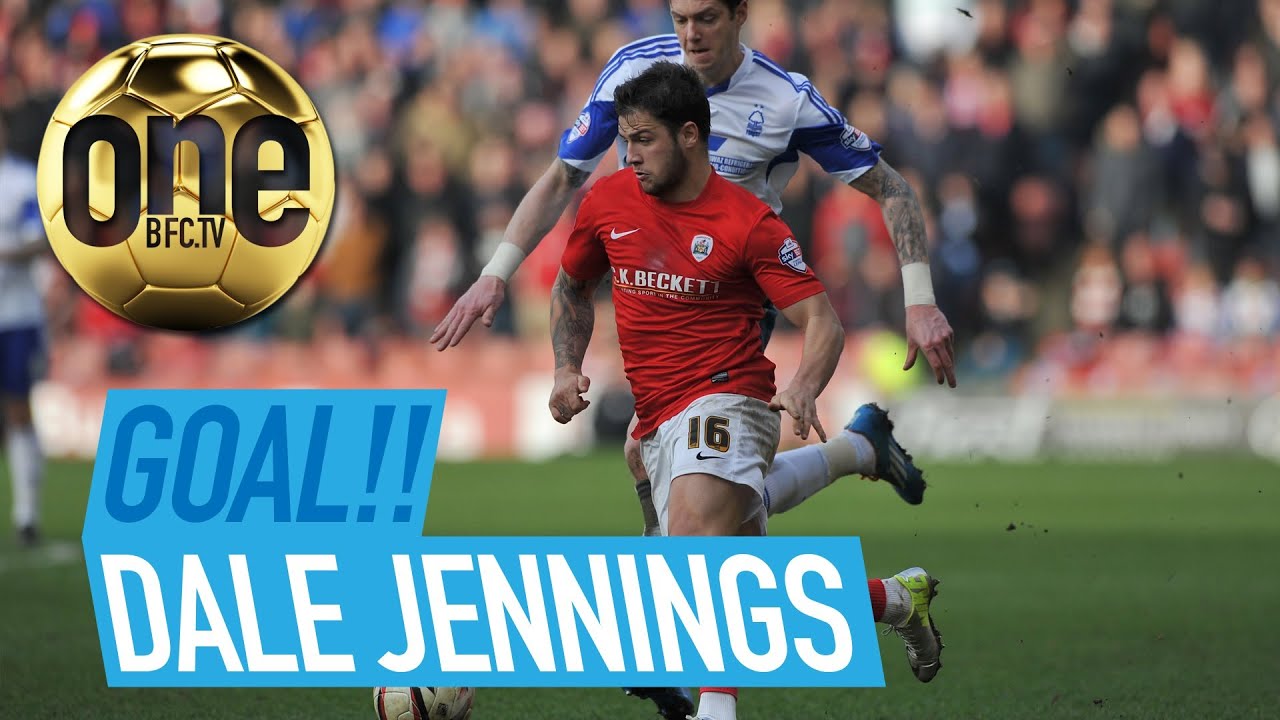 Dale Jennings First Goal - Barnsley v Nottingham Forest - YouTube