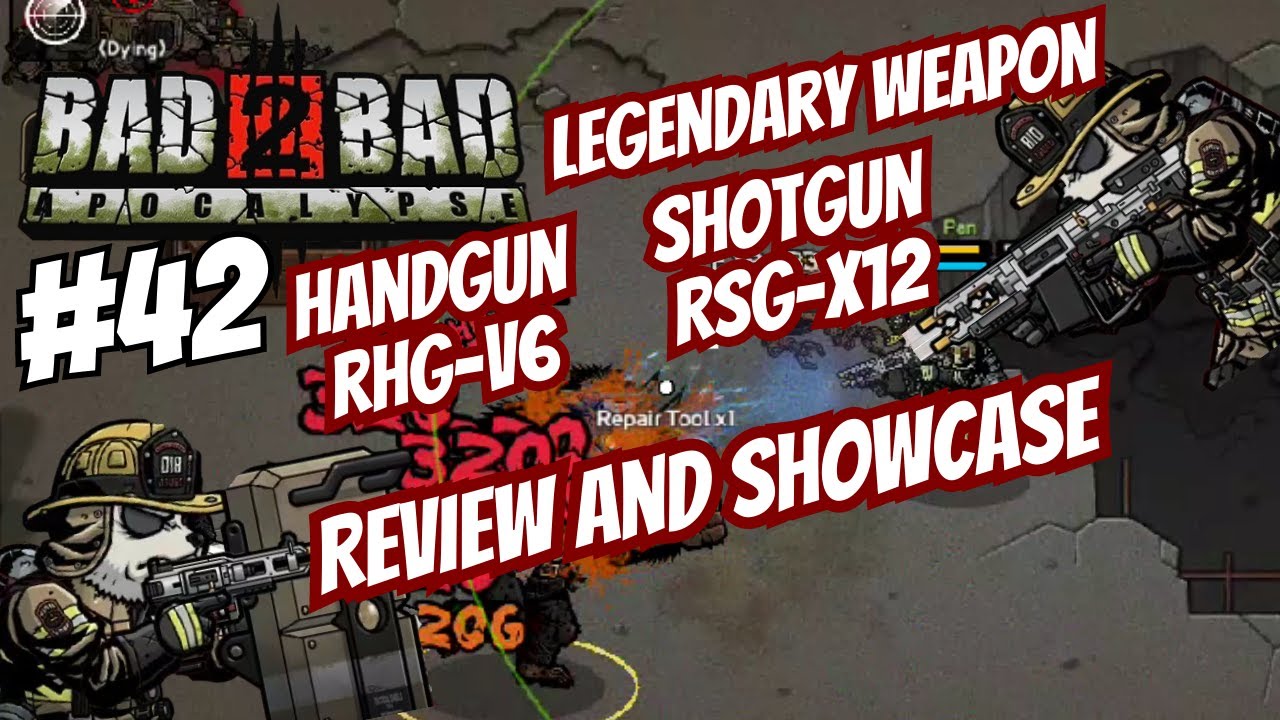 Senjata Legendaris Handgun RHG-V6 dan Shotgun RSG-X12 Review Gameplay ...