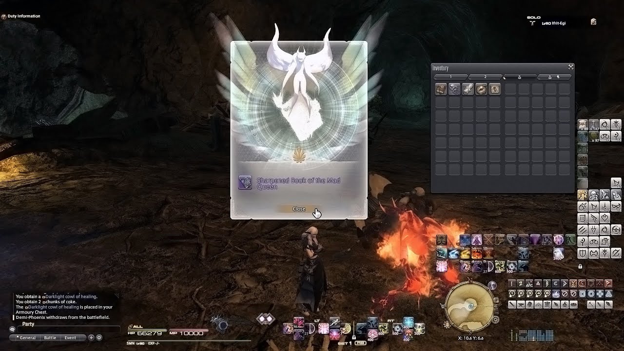 Final Fantasy XIV solo Light Farming for Anima. SMN. Speed@125% - YouTube