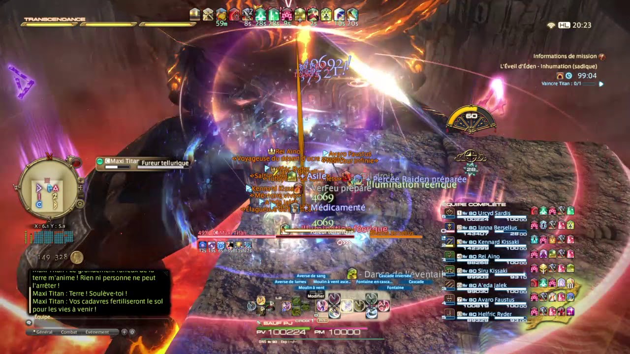 FINAL FANTASY XIV SHADOWBRINGERS : E4S DOWN DNC POV - YouTube