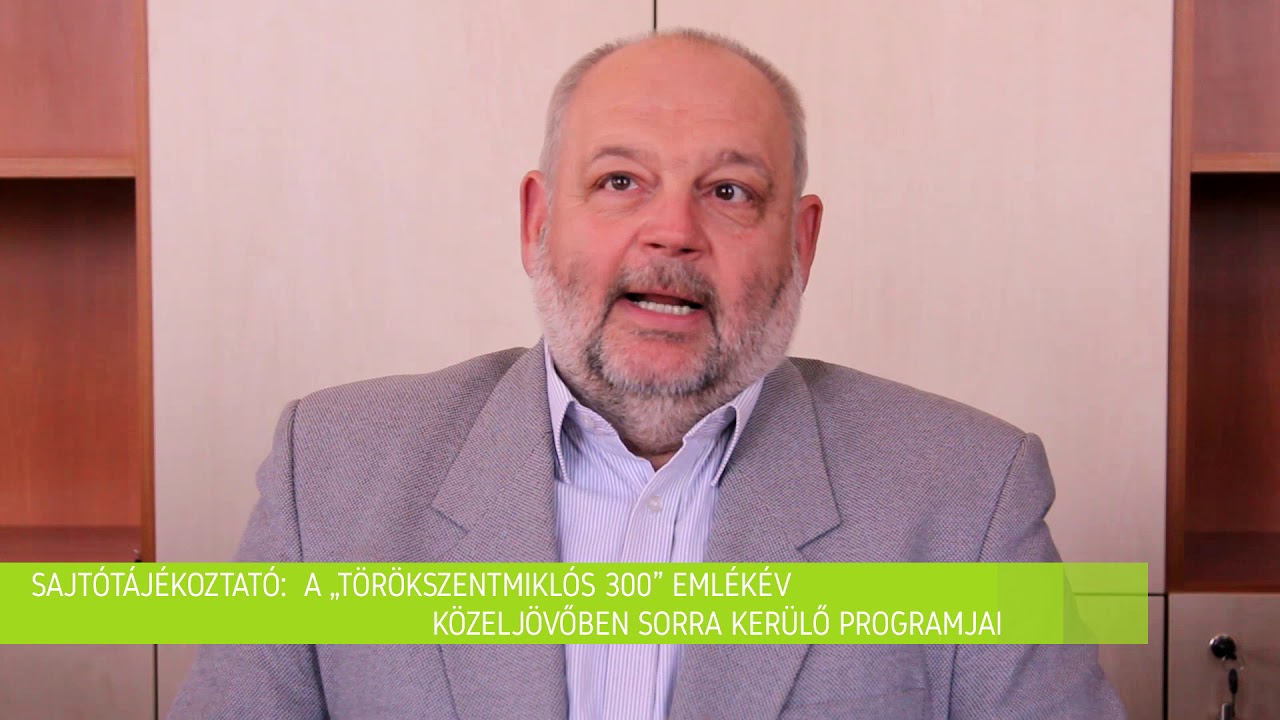 Sajtótájékoztató a "Törökszentmiklós 300" Emlékév programjairól - Róth ...