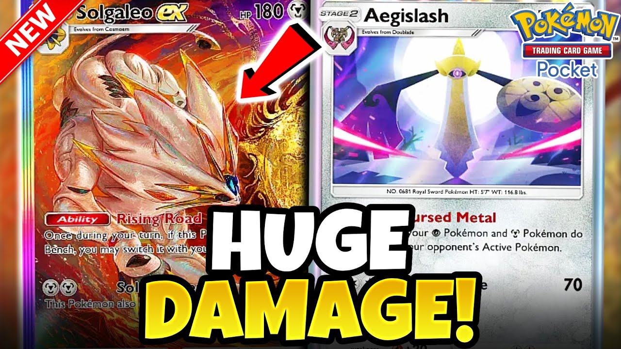 Solgaleo JUST GOT A HUGE BUFF WITH Aegislash! - YouTube