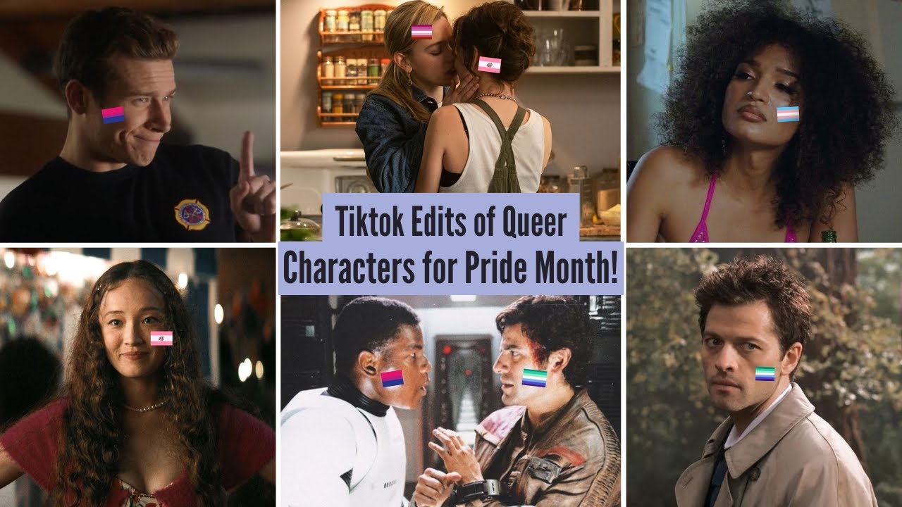 edits of queer characters to celebrate pride month with! p3 - YouTube
