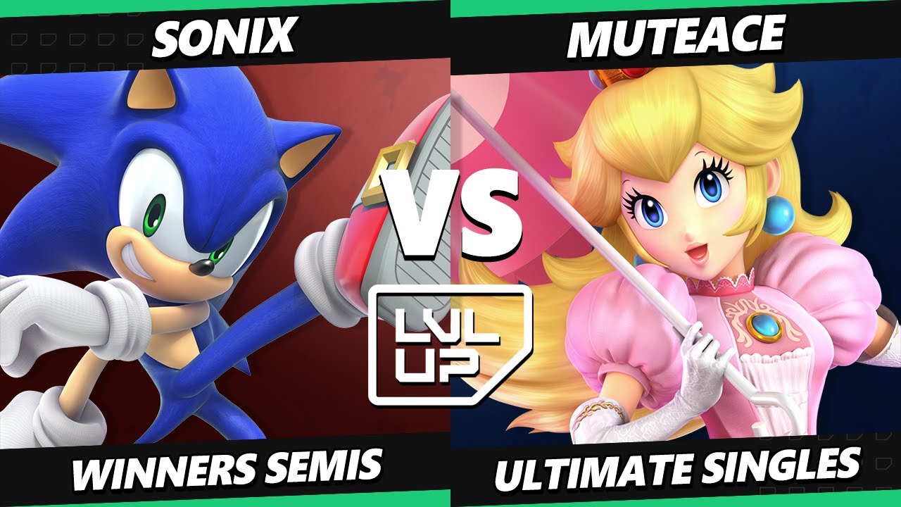 LVL UP EXPO 2024 TOP 8 - Sonix (Sonic) Vs. MuteAce (Peach) Smash ...