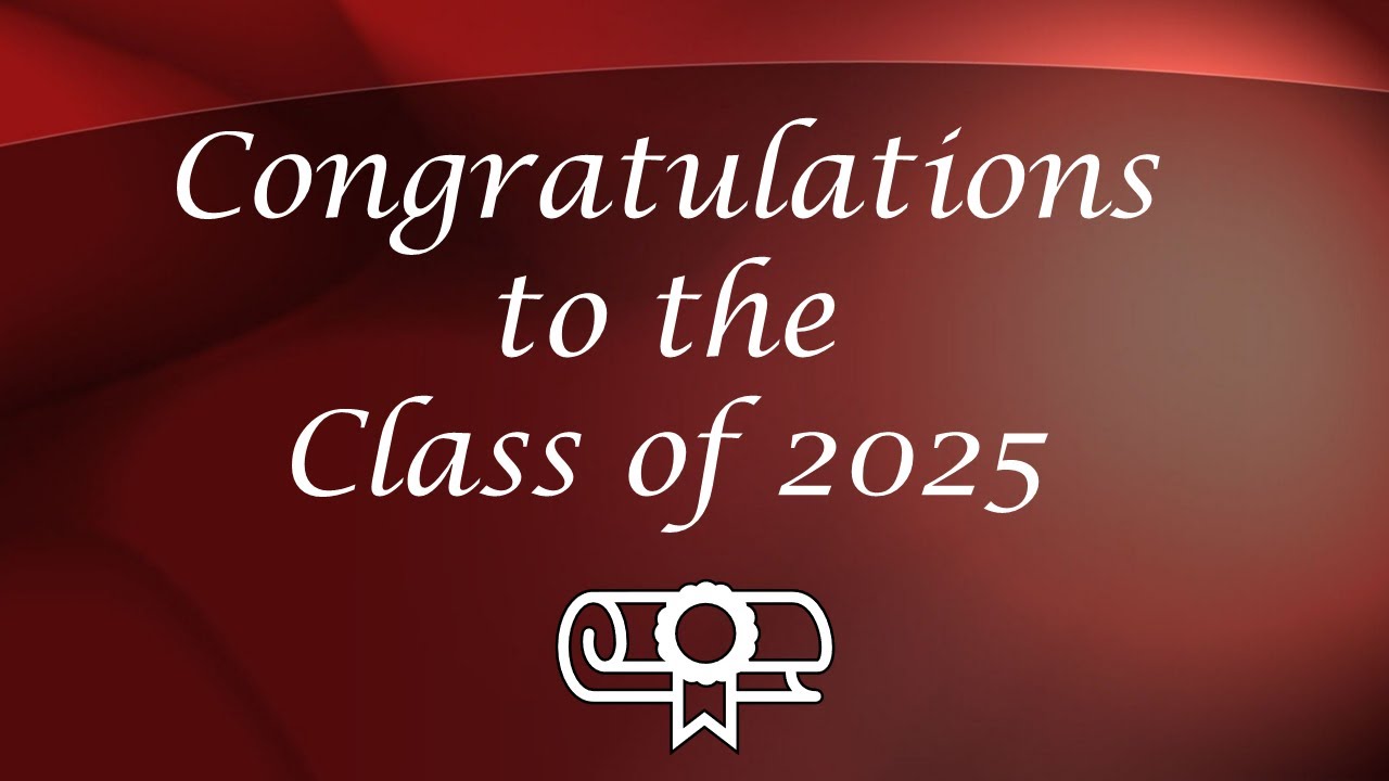 PCHS Graduation Ceremony Video 2025 - YouTube
