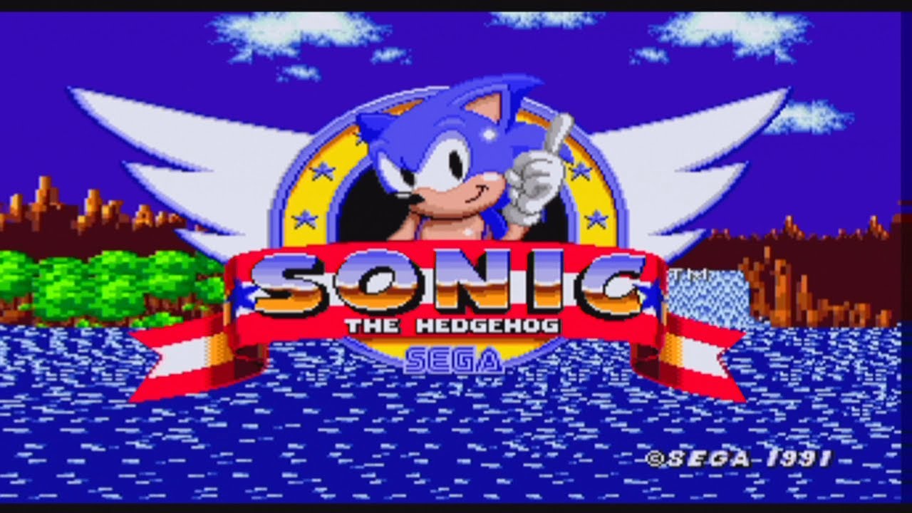 Sonic the Hedgehog (1991) Completed game and Best Ending (Sega Megadrive) - YouTube