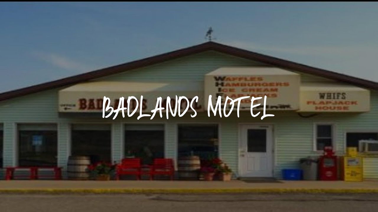 Badlands Motel Review - Drumheller , Canada - YouTube