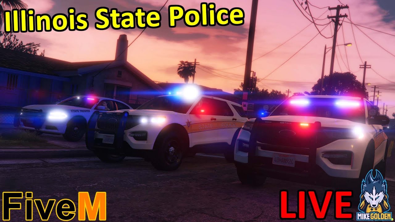 Illinois State Police LIVE Patrol | FiveM / FivePD Livestream - YouTube