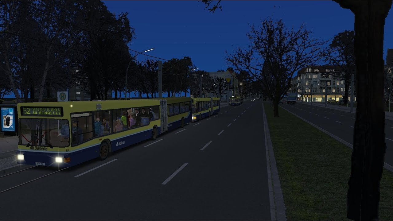 Omsi 2 Dublin bus Bowdenham route N37 Hamburg Stadbus - YouTube