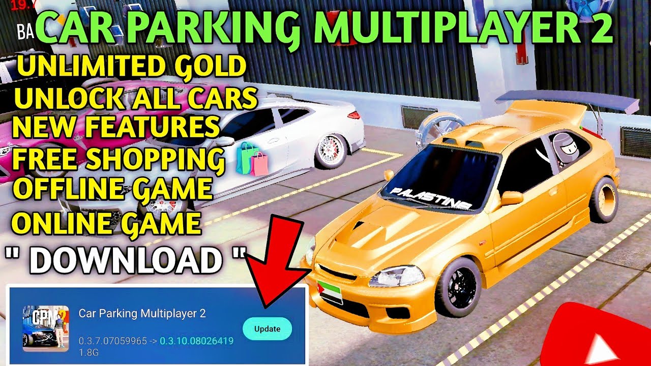 Car Parking Multiplayer 2 Mod Apk Download Cpm2 Download unlimited ...