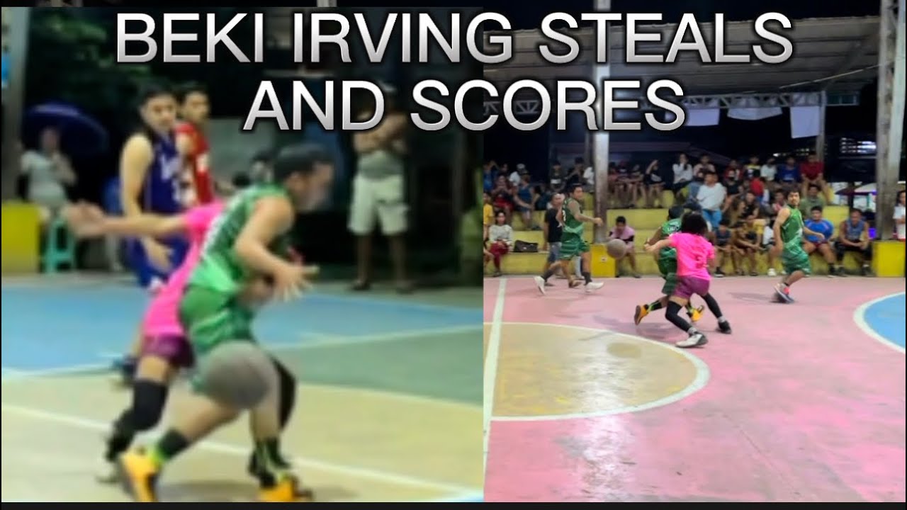BEKI IRVING STEALS AND SCORES IN THE END OUT OF THE GAME - YouTube